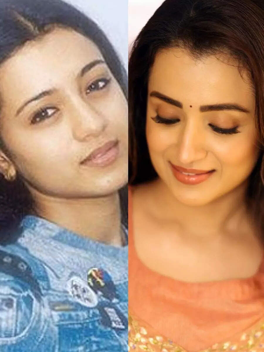 Trisha's stunning transformation over the years | Times of India