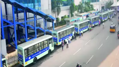 Chennai Metro Rail adds one more feeder bus route | Chennai News ...