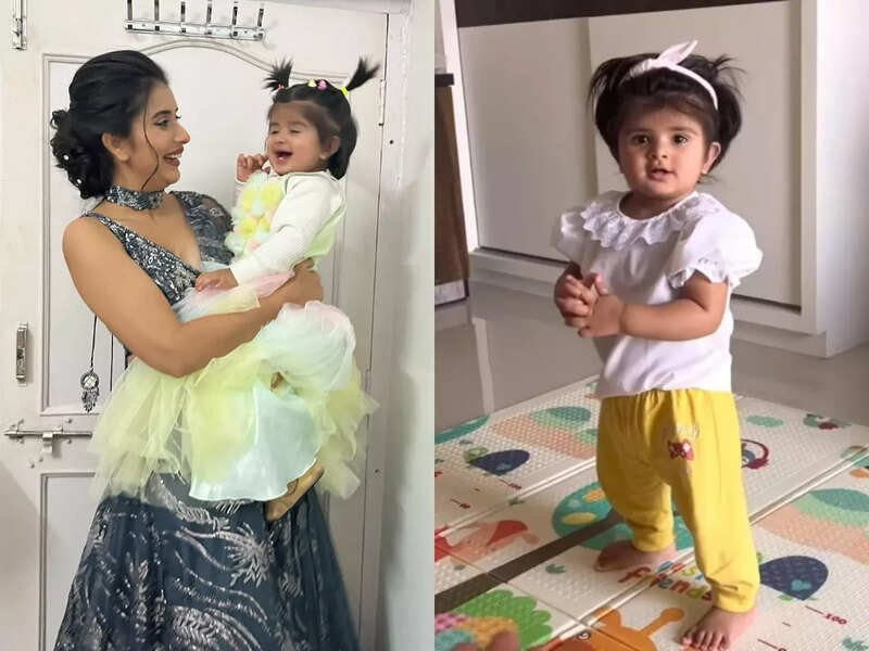 Mere Angne Mein fame Charu Asopa rejoices as daughter Ziana begins to ...