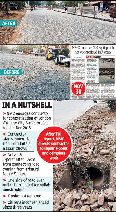 After 3 yrs, NMC agency repairs T-point; continues to keep chambers ...