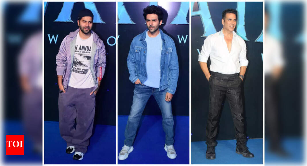 Kartik Aaryan, Akshay Kumar, Varun Dhawan attend special screening of ...