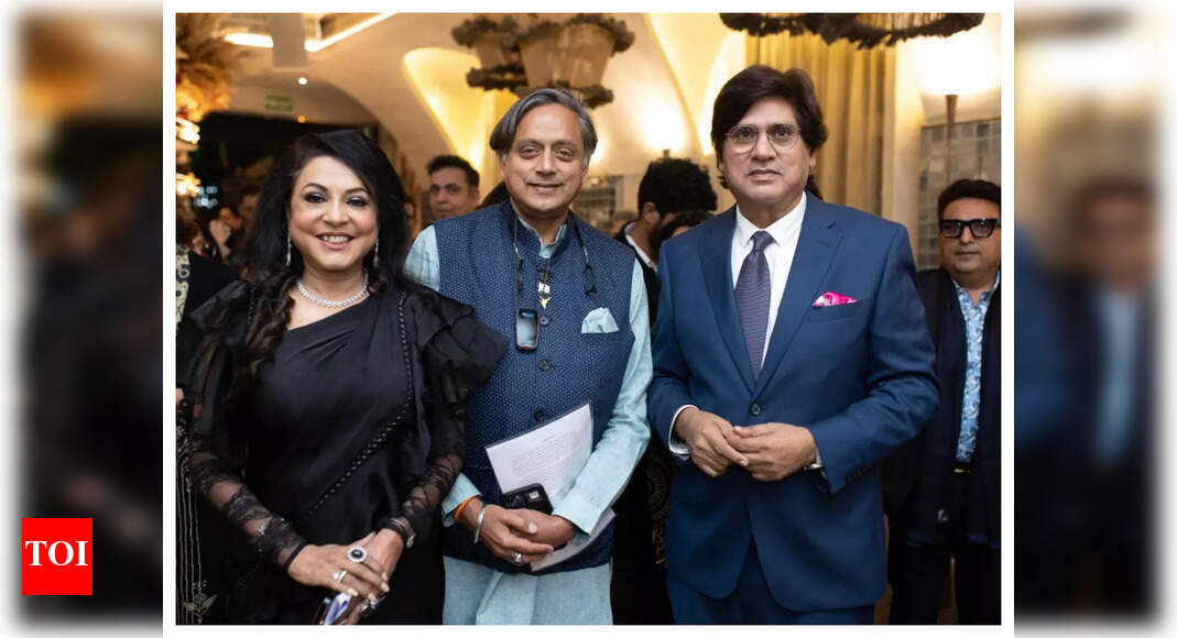 Shashi Tharoor, Salman Khurshid launch Rashme Oberoi's book "Wicca: A ...