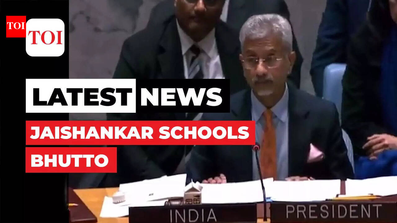 Hosts of Osama: Jaishankar hits back at Pakistan in UN after Bilawal ...