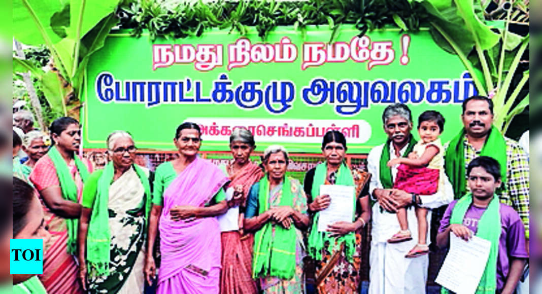 Annur: Annur Folk Step Up Protest Against Industrial Park | Coimbatore ...
