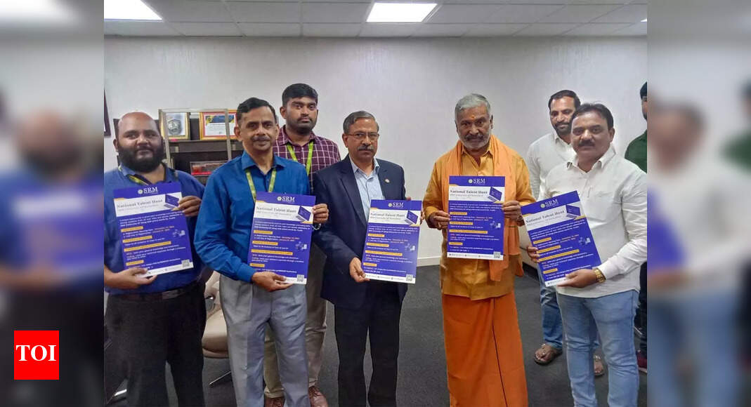 Hackathon for young coders at SRM University AP - Times of India