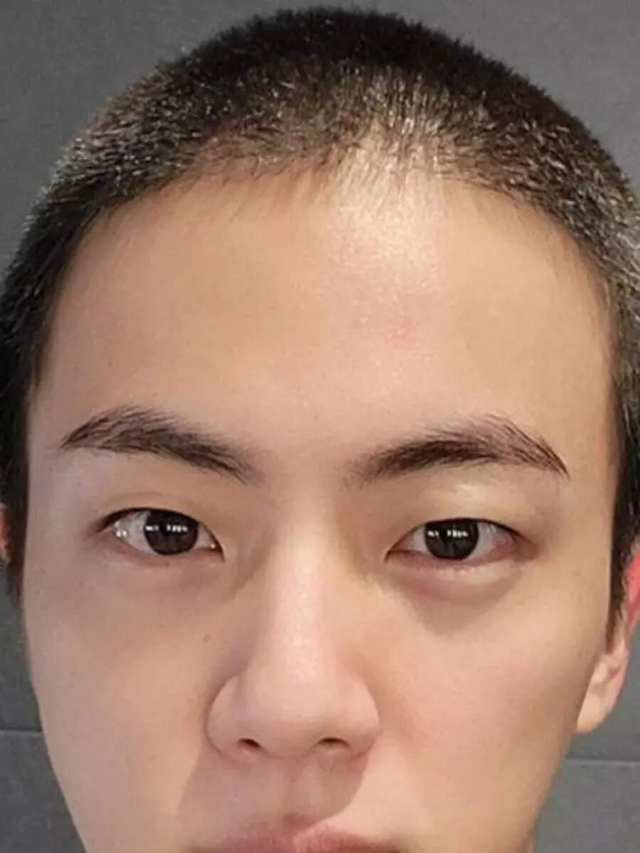 BTS' Jin who's all set to join the army gets a military cut | Times of India