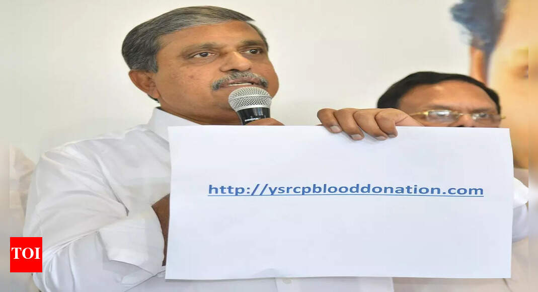 No advancement of elections: Sajjala Ramakrishna Reddy | Amaravati News - Times of India