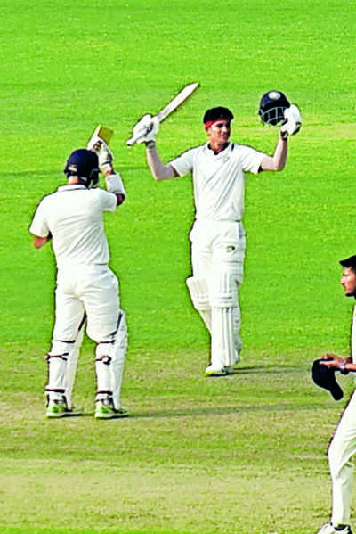 Gohil Hits Double Ton On Ranji Debut | Ahmedabad News - Times of India