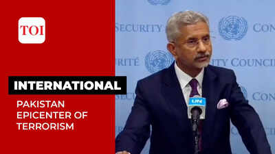 Jaishankar attacks Pakistan & China at UNSC on their terror stance ...