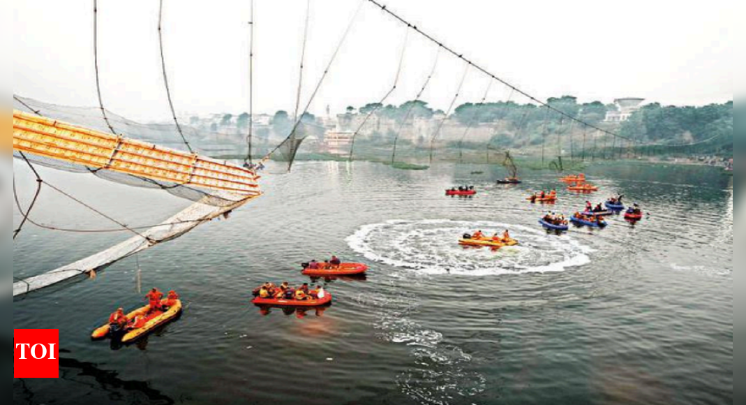 Bridge collapse: Superseding of Morbi civic body opposed | Rajkot News ...