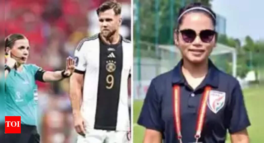 This feat feels personal: Footballers on all-female referee team at the ...