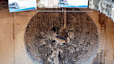 First Of Twin Rrts Tunnels Is Ready, Almost Half Of Parallel One Done ...