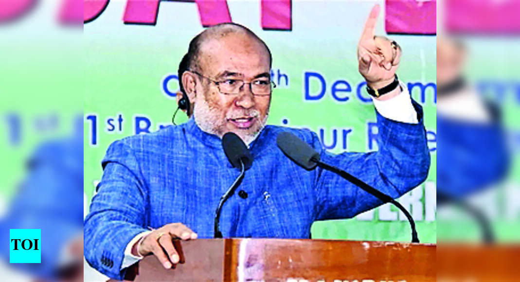 Biren: Biren Promises Memorial For Heroes From Manipur | Imphal News ...