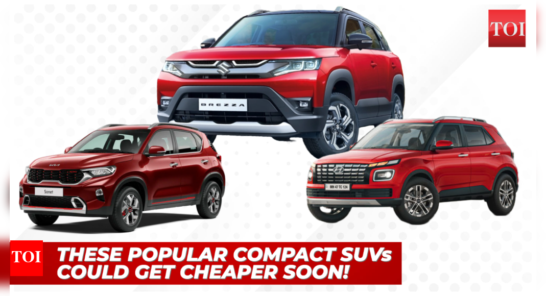 Big News! Compact SUVs like Venue, Brezza, Sonet could get cheaper as ...
