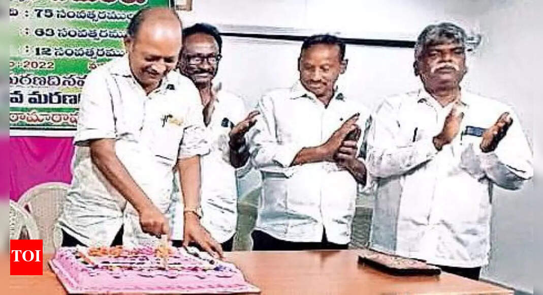 Rama Rao: Former Andhra Pradesh minister Dr Rama Rao celebrates his ...