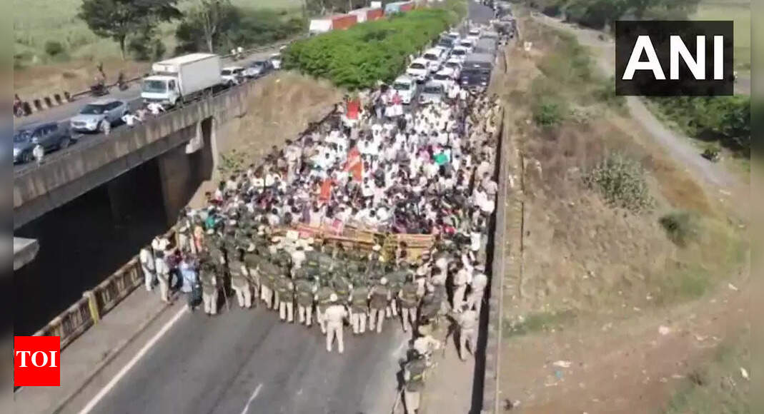 Karnataka Maharashtra Border Dispute: Security stepped up across ...