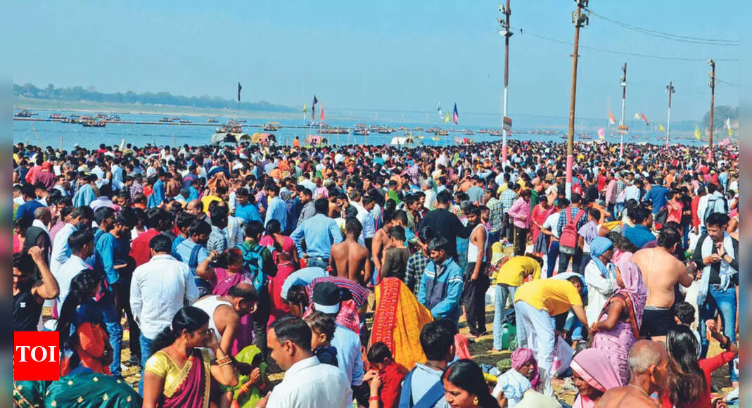Over 5,000 cops to ensure security during Magh Mela in Prayagraj ... Over 5,000 cops to ensure security during Magh Mela in Prayagraj ...