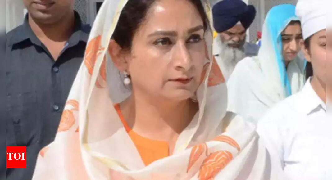 Harsimrat Badal lashes out at Punjab CM Bhagwant Mann in Lok Sabha for 'drinking and driving the ...
