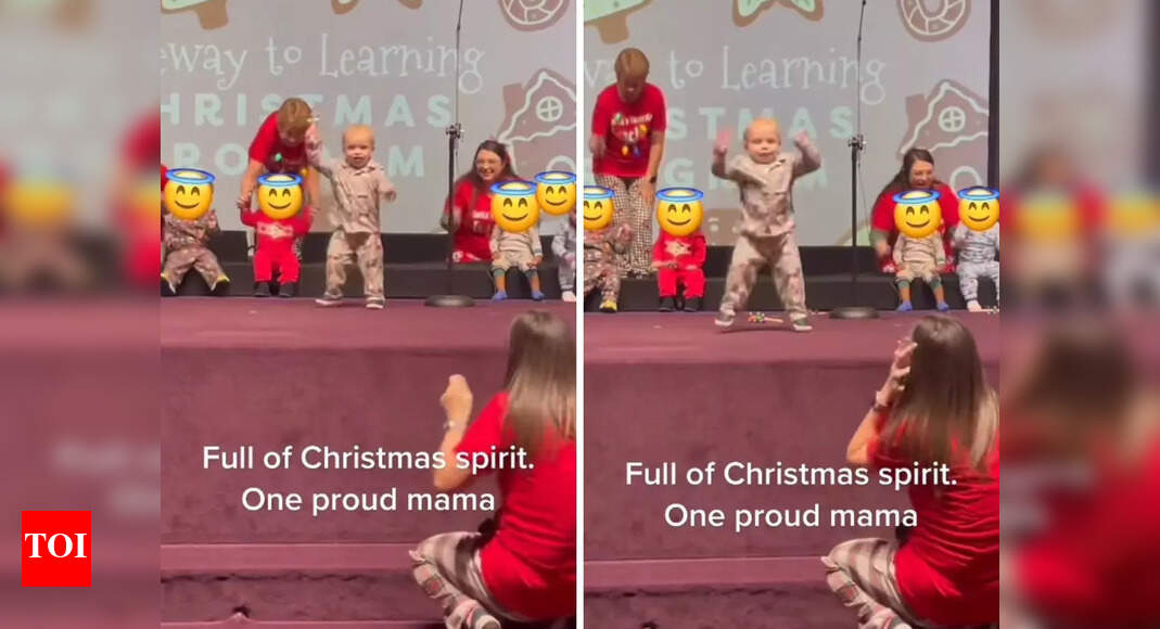 Viral: Toddler dancing on stage is the cutest thing you will see today ...