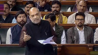 Shah: 'Dirty money is weakening our economy': Home minister Amit Shah on drug menace | India ...