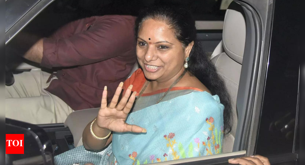 BRS MLC K Kavitha terms allegations against her in 'Delhi excise policy ... BRS MLC K Kavitha terms allegations against her in 'Delhi excise policy ...