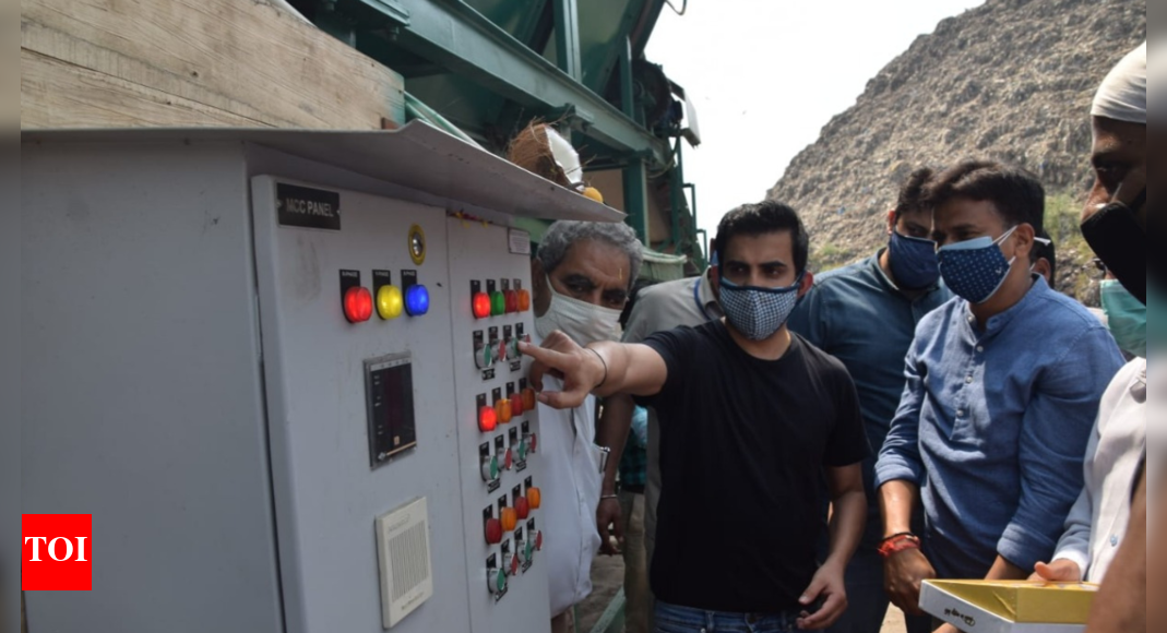 Ghazipur site will be free of garbage in 3 years: Gautum Gambhir ...