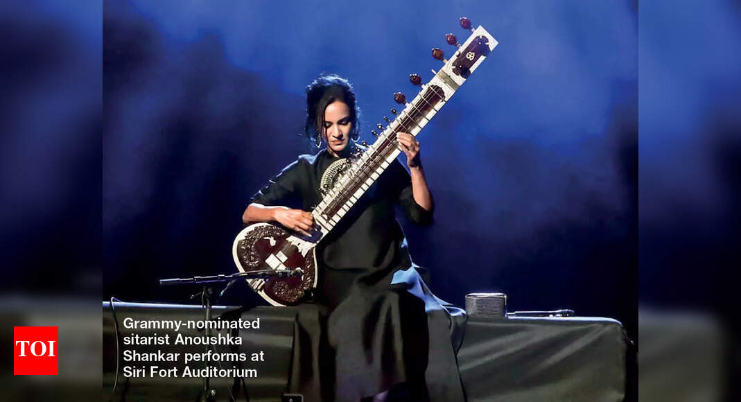 Anoushka Shankar performs at Delhi's Siri Fort Auditorium | Events ...