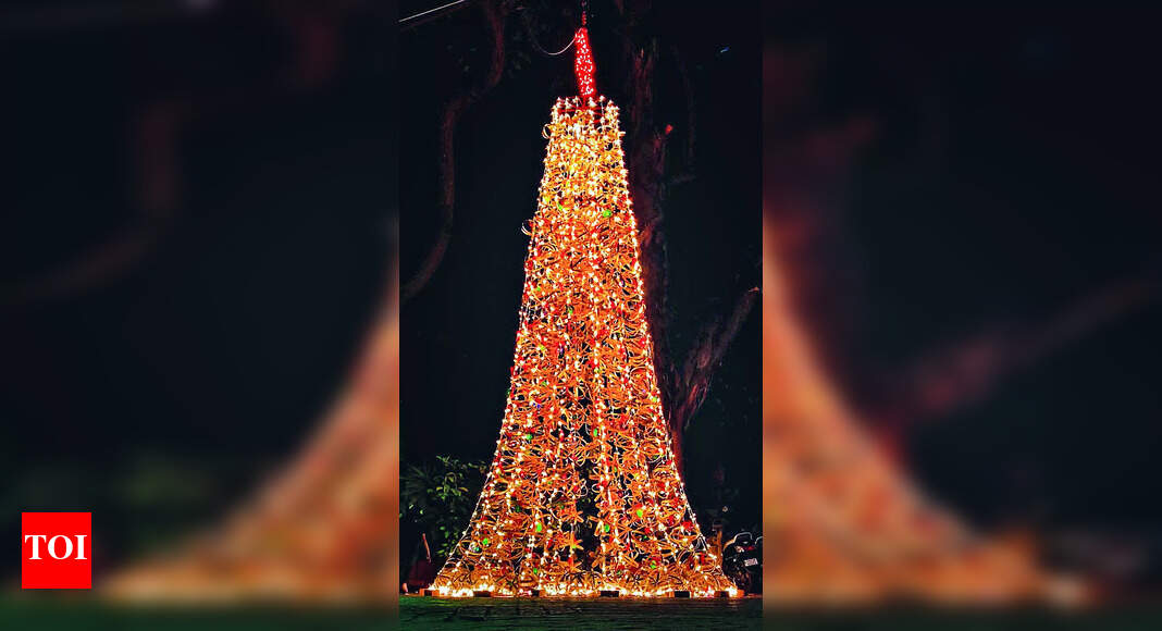This church in Bengaluru has been making Christmas trees with reusable ...