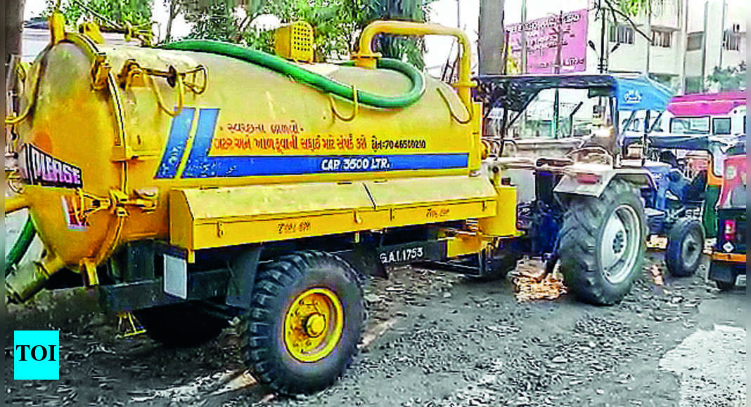 Bootleggers Smuggle Imfl In Septic Tank Container | Surat News - Times ...