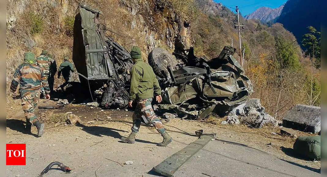 16 soldiers killed as Army truck falls into gorge in north Sikkim ...