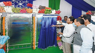 Andhra Pradesh CM Y S Jagan Mohan Reddy launches development projects ...
