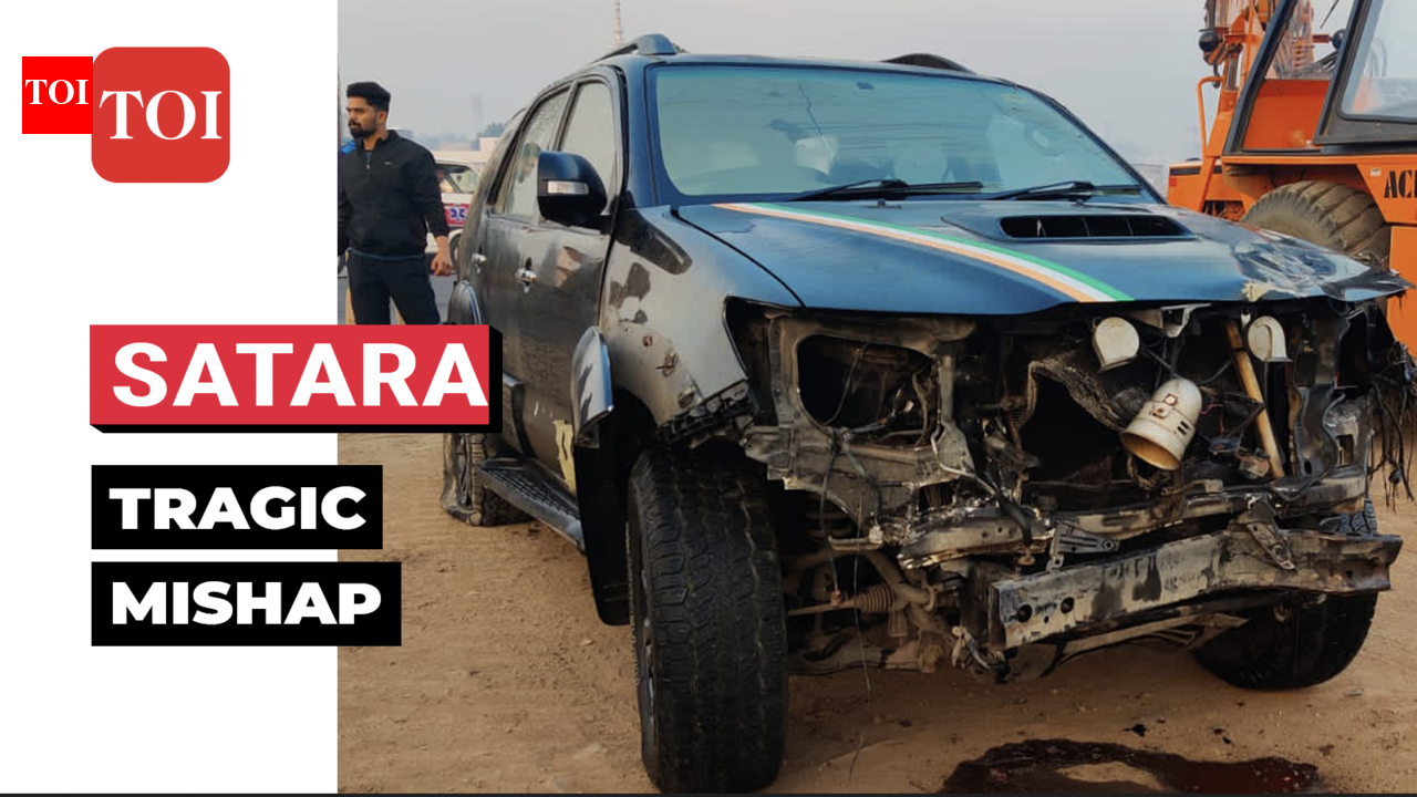 BJP MLA Jaykumar Gore sustains injuries after his car plunges into ...