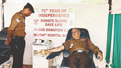Army: Over 300 Join Army’s Blood Donation Drive | Bhopal News - Times ...