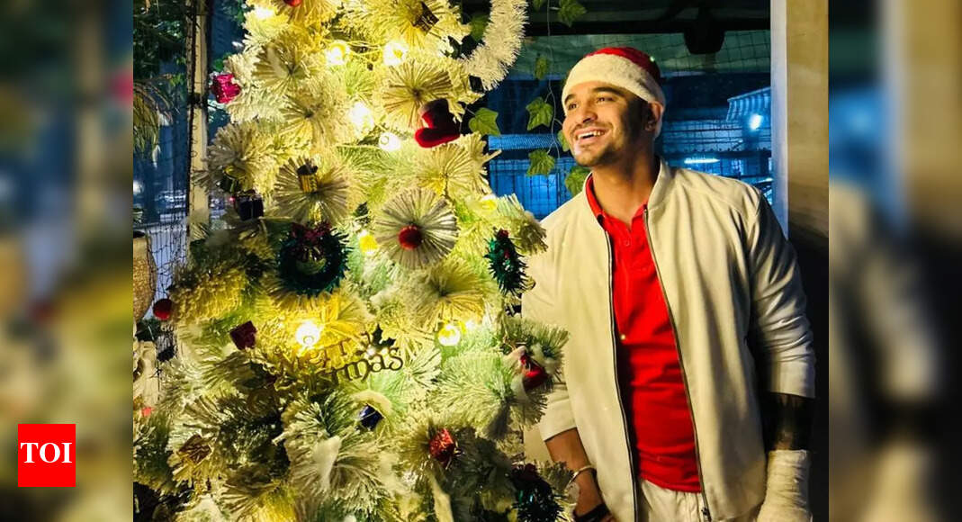 As a kid, I used to wait for Santa, but now I dress up as Santa myself ...