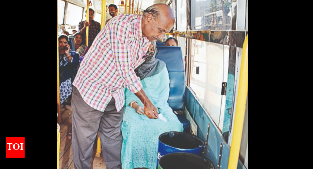 Hubballi: Dustbins In Buses: Public Transport Department’s Move Fails ...