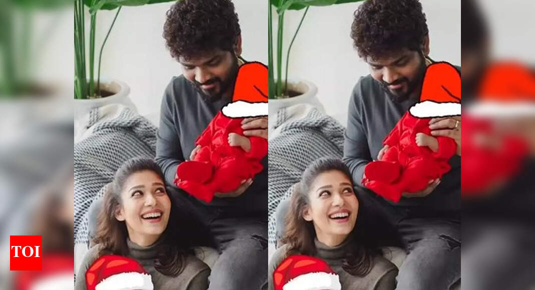 Nayanthara-Vignesh Shivan celebrate their first Christmas with twin ...