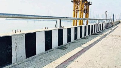 'Crash barrier along MTHL will not block view of sea' | Mumbai News ...