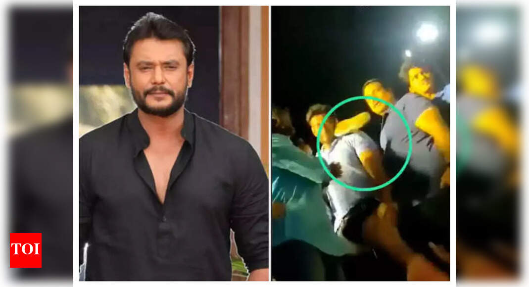 Three arrested in Darshan slipper incident at Hospete | Kannada Movie ...