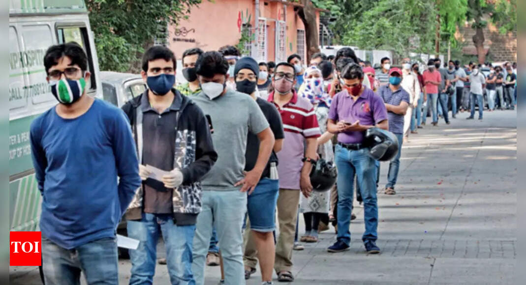 After Long Lull, Crowds Back At Hospitals For Covid Shots | Pune News ...