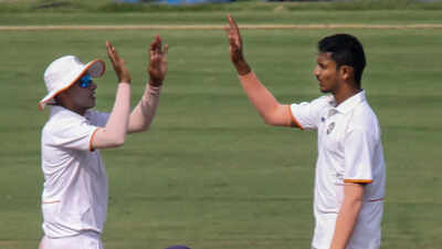 Vidarbha pacers shine, bowl J&K out for 191 | Cricket News - Times of India