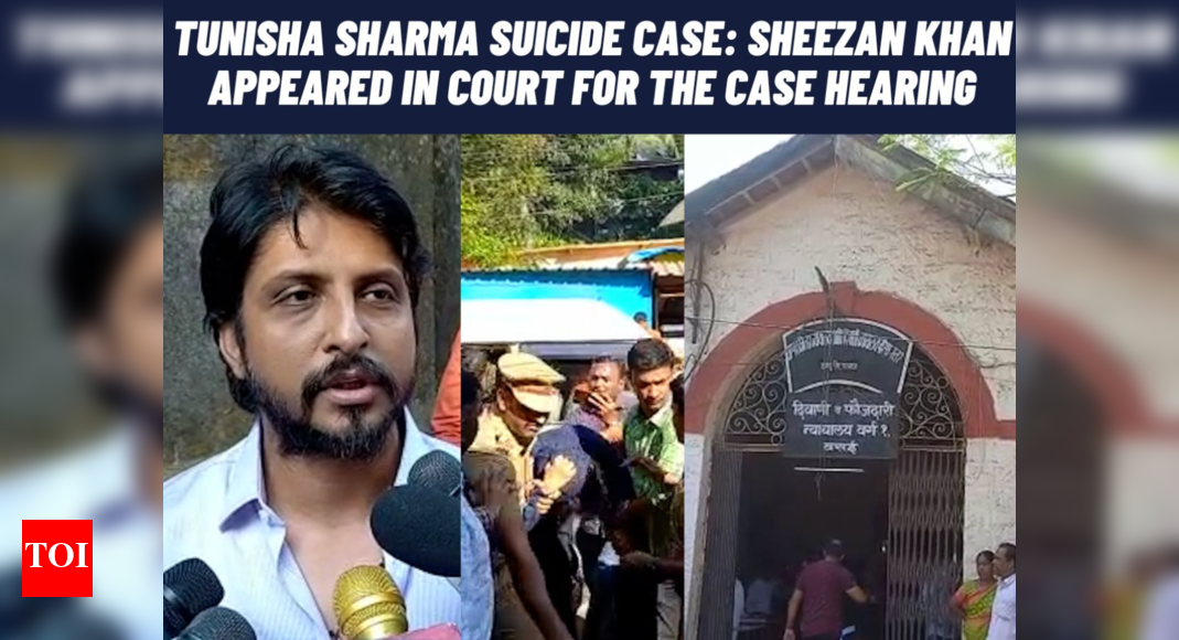 Tunisha Sharma suicide case: 'If Sheezan was innocent he shouldn't have ...