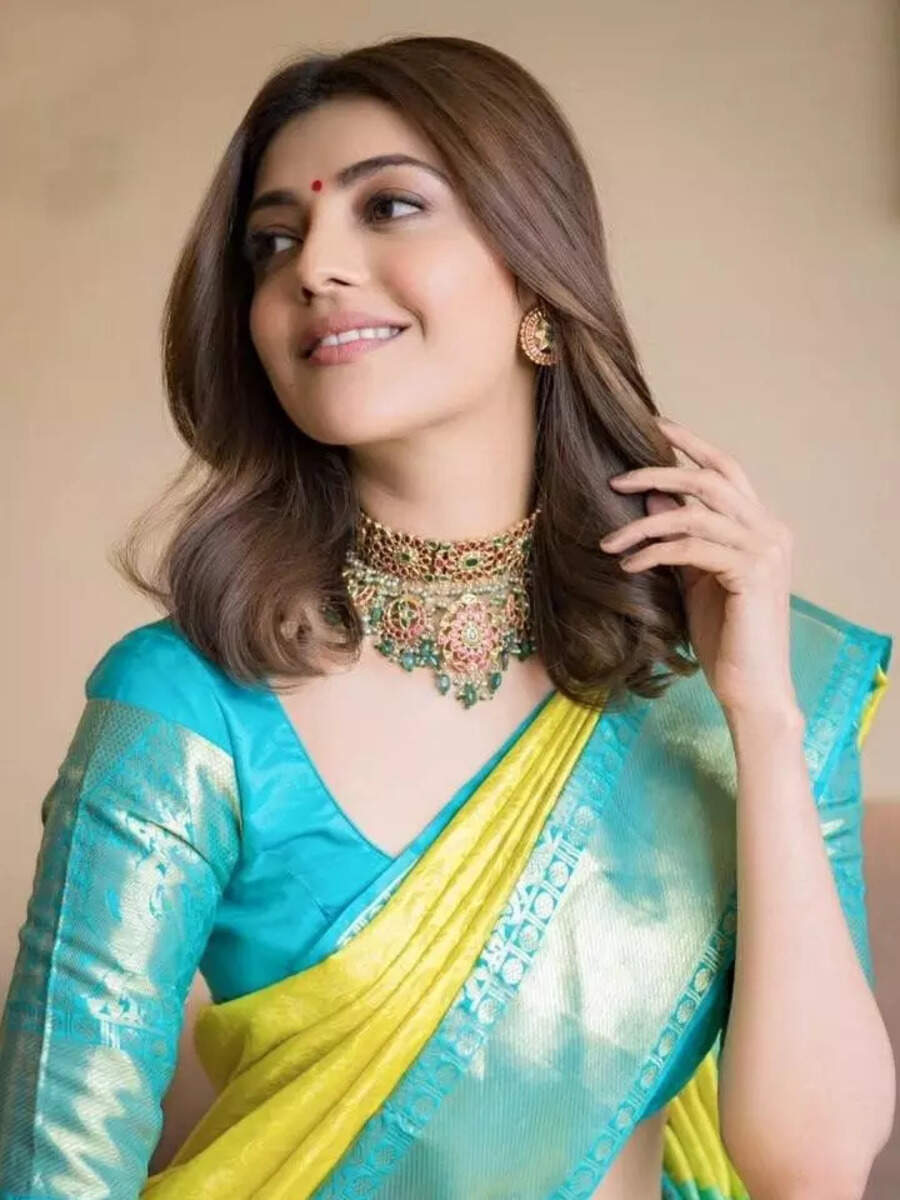 Kajal Aggarwal's best saree moments of 2022 | Times of India