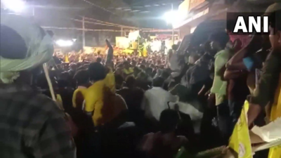 Chandrababu Naidu Meeting Nellore: 8 TDP workers killed in stampede during Chandrababu Naidu's ...