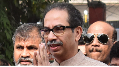 Uddhav Thackeray: Eknath Shinde's Shiv Sena is power hungry | Nagpur News - Times of India