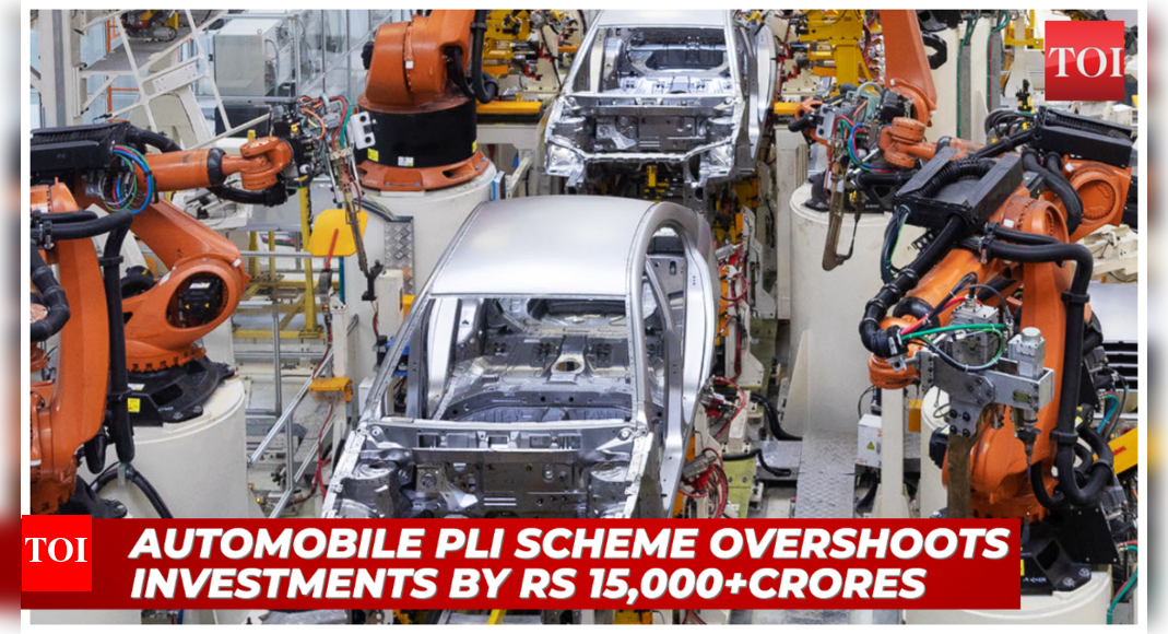 Govt’s PLI scheme for automobile sector: Proposed investments overshoot ...