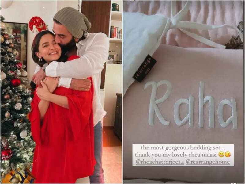 Alia Bhatt shares a lovely bed setup of her newborn baby Raha | Hindi ...