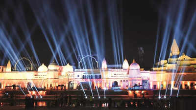 50 lakh people expected in Ayodhya on New Year | Lucknow News - Times ...