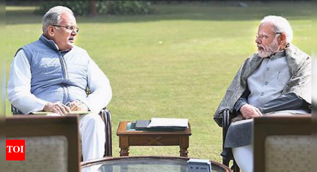 Bhupesh Baghel meets PM Modi, seeks release of Rs 5,545 crore ...