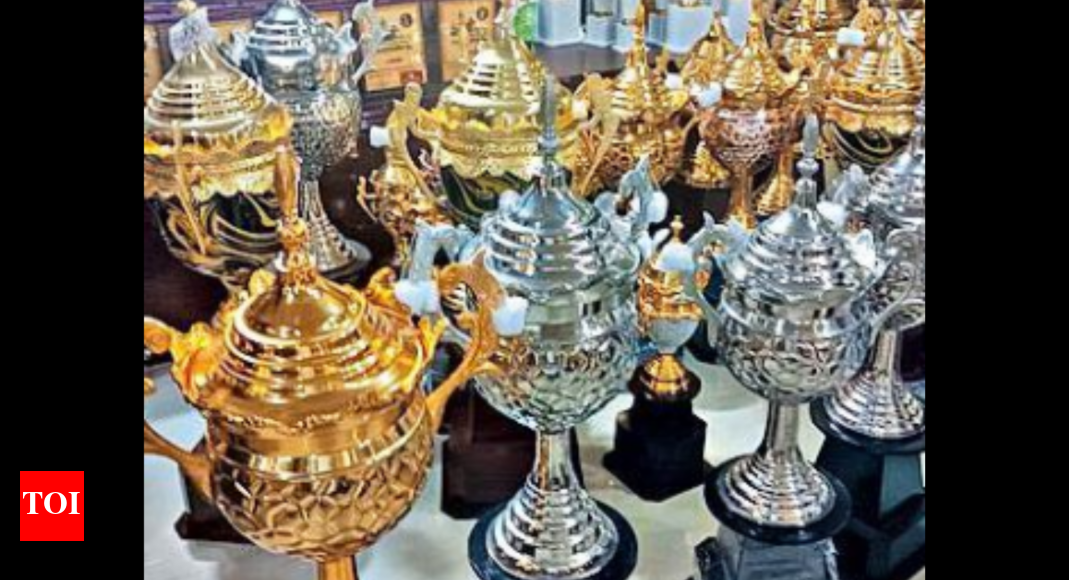 Dedicated to making trophies, for over a decade | Kochi News - Times of ...