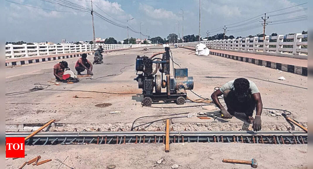 Work Fast-tracked, Cauvery Bridge To Open In January | Trichy News ...